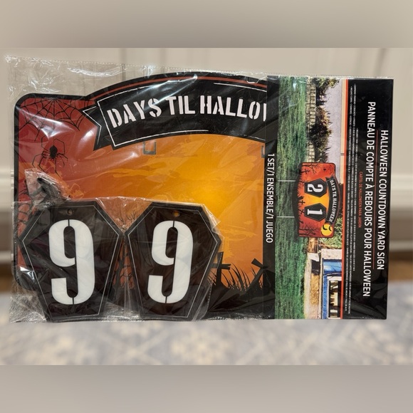 Holiday | Halloween Countdown Yard Sign | Poshmark